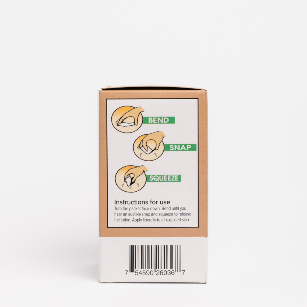 Travel-Size Sunscreen Snap Packets | EEZYSUN